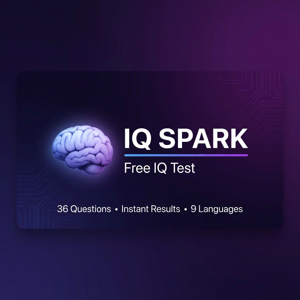 IQ Spark - Free Pattern Reasoning Test